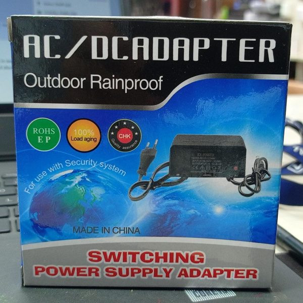 AC/ DC 12V 2M ADAPTER OUTDOOR RAINPROOF